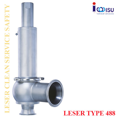 LESER CLEAN SERVICE SAFETY VALVES OF TYPE 488