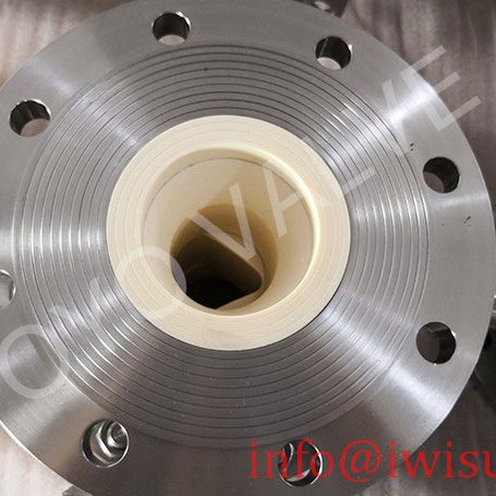 JACKETED CERAMIC BALL VALVE